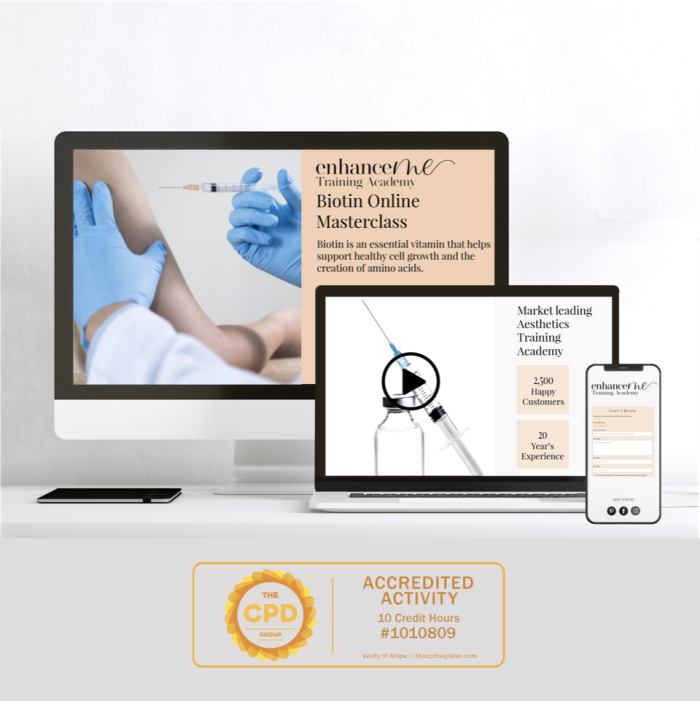 Online Vitamins Injections Course | Enhance Me Training Academy