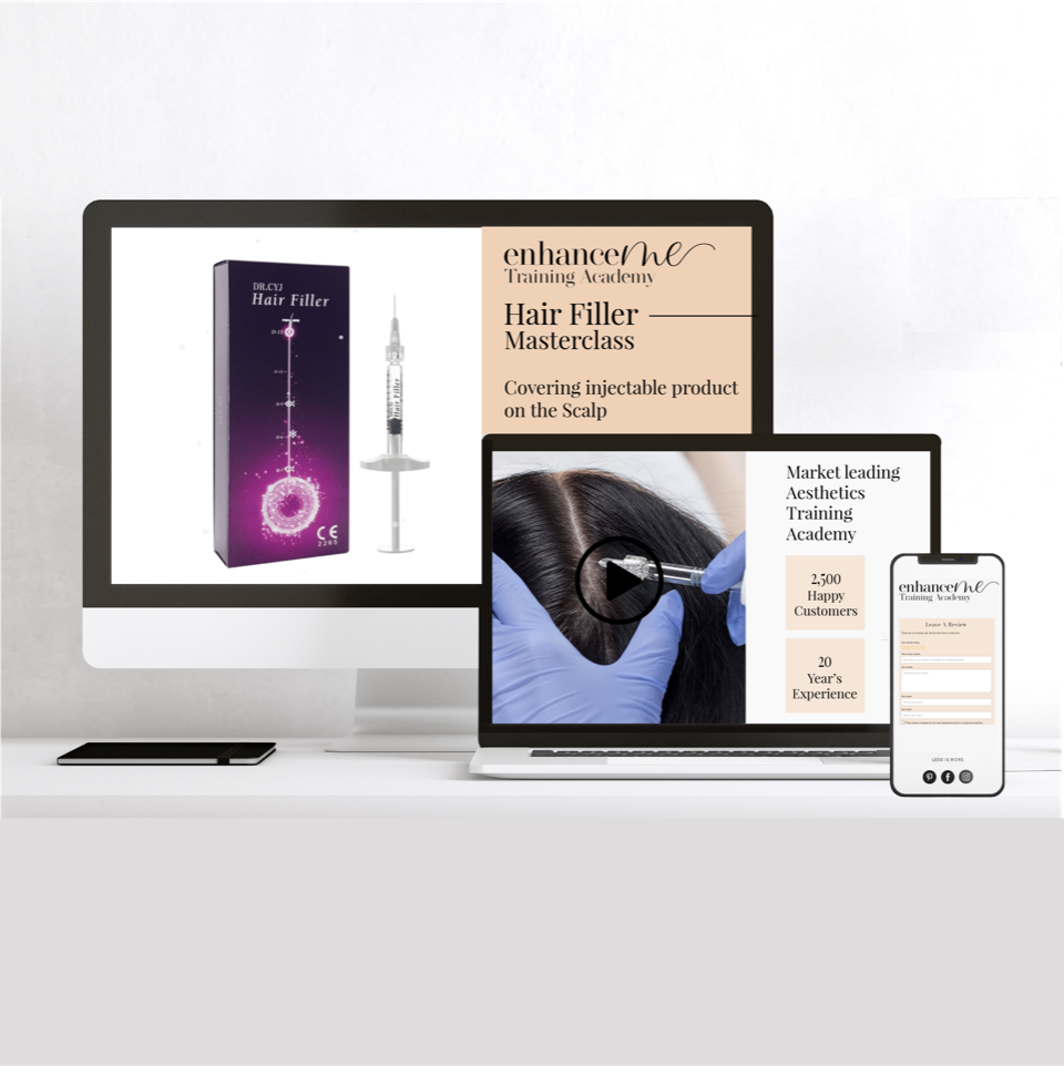 Online Hair Filler Training Course | Enhance Me Training Academy