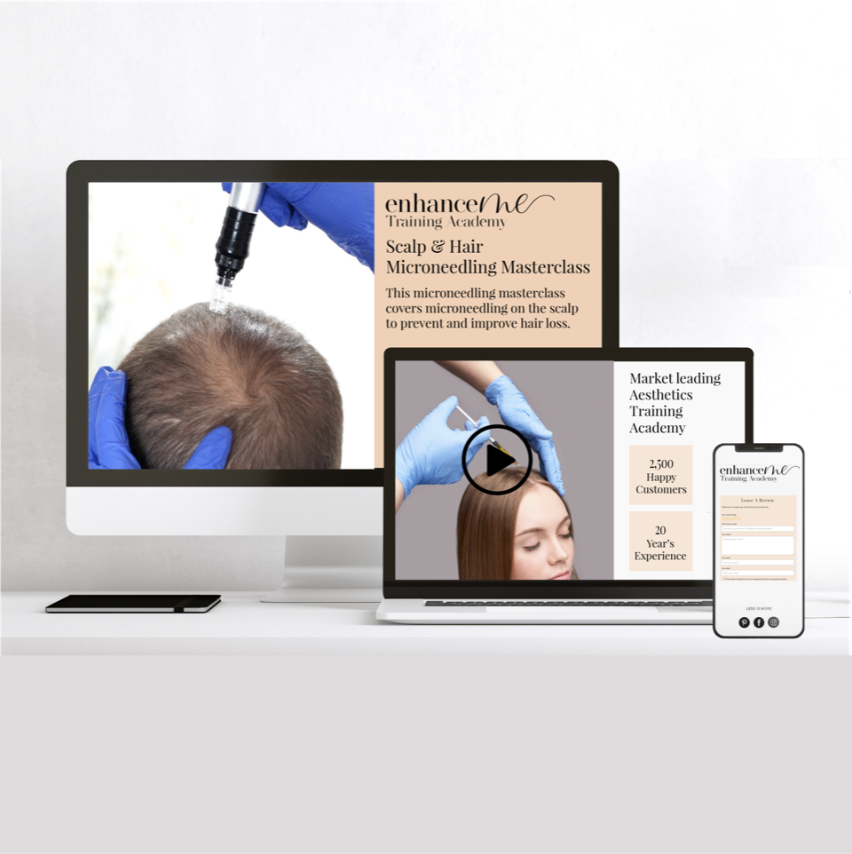 Online Microneedling Hair & Scalp Course | Enhance Me Training Academy