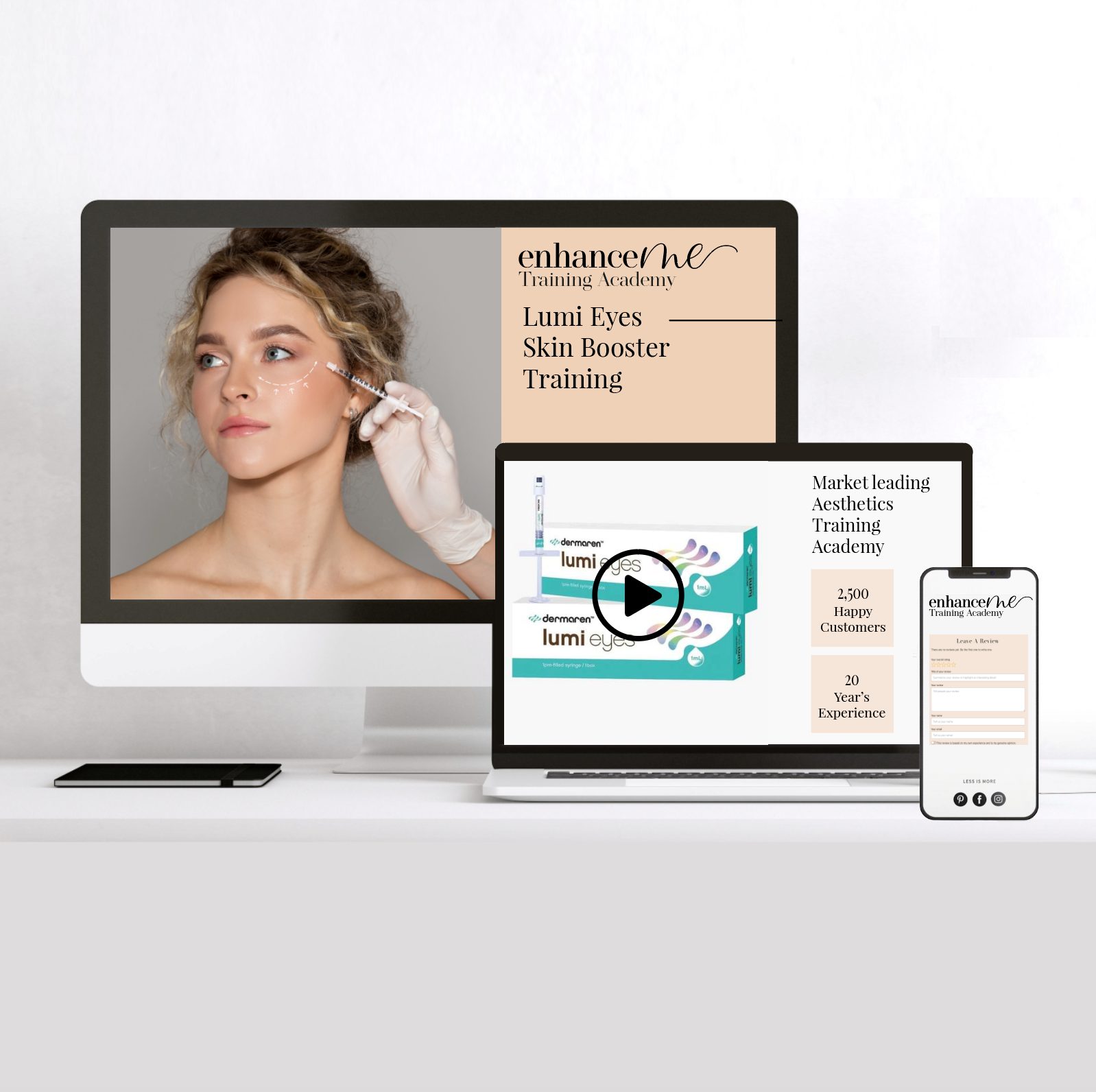 Online Lumi Eyes Training Course | Enhance Me Training Academy